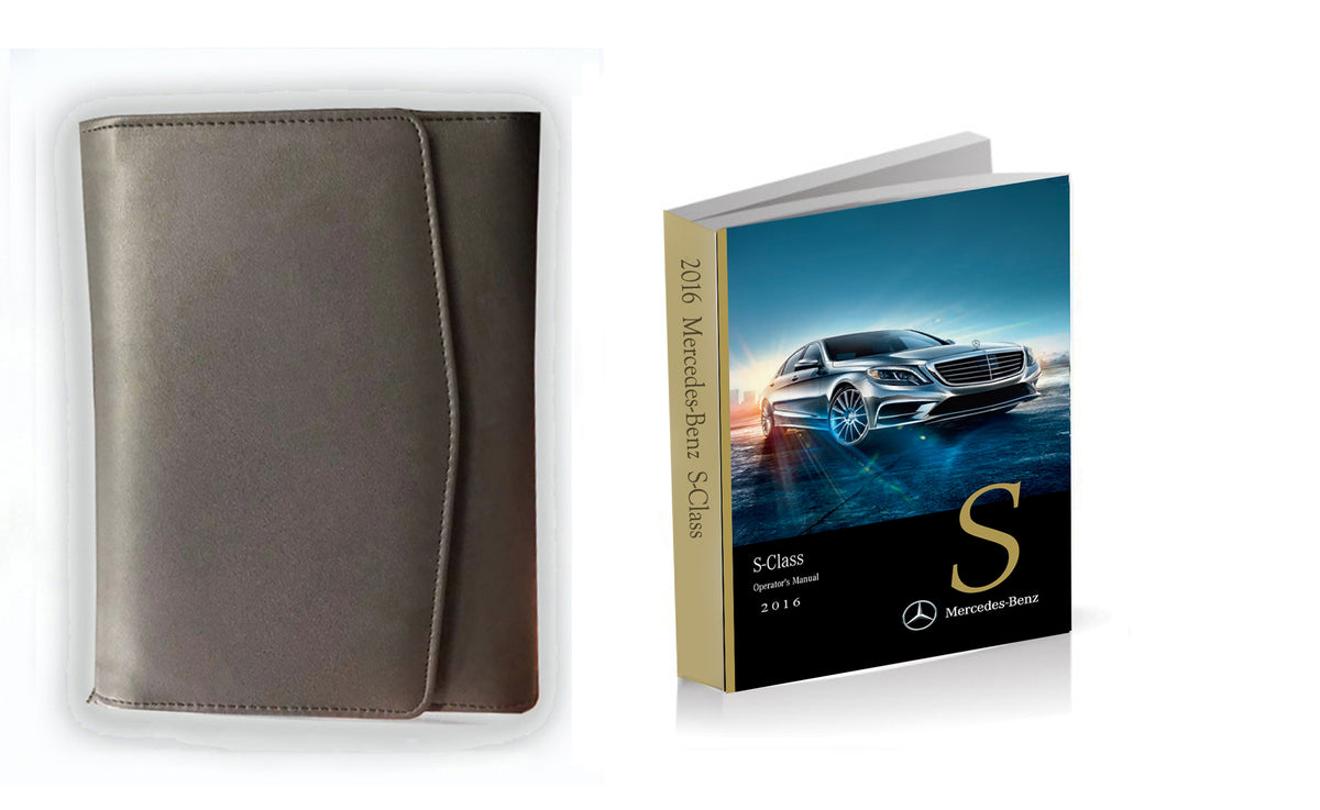 2016 Mercedes-Benz S-Class Owner Manual Car Glovebox Book – OwnerManual.net