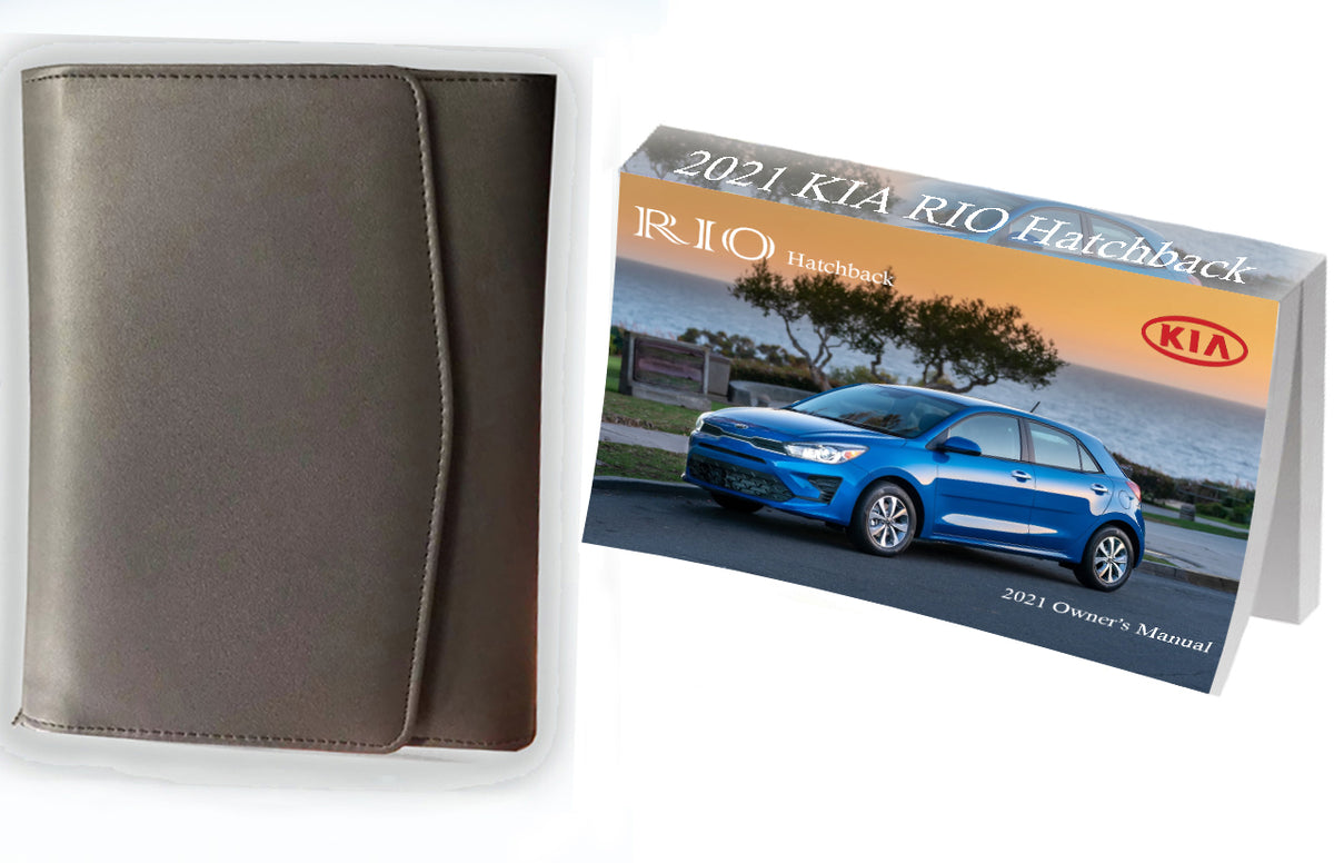 2021 Kia Rio Hatchback Owner Manual Car Glovebox Book – OwnerManual.net