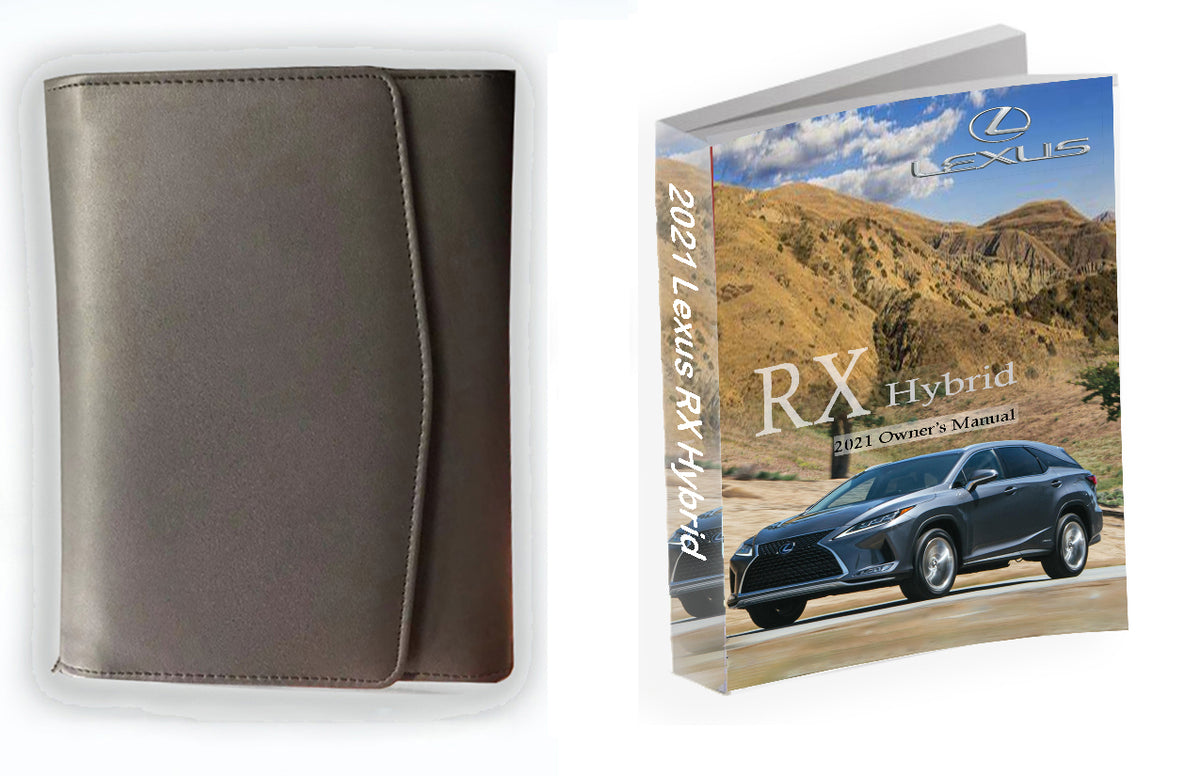 2021 Lexus RX Hybrid Owner Manual Car Glovebox Book – OwnerManual.net