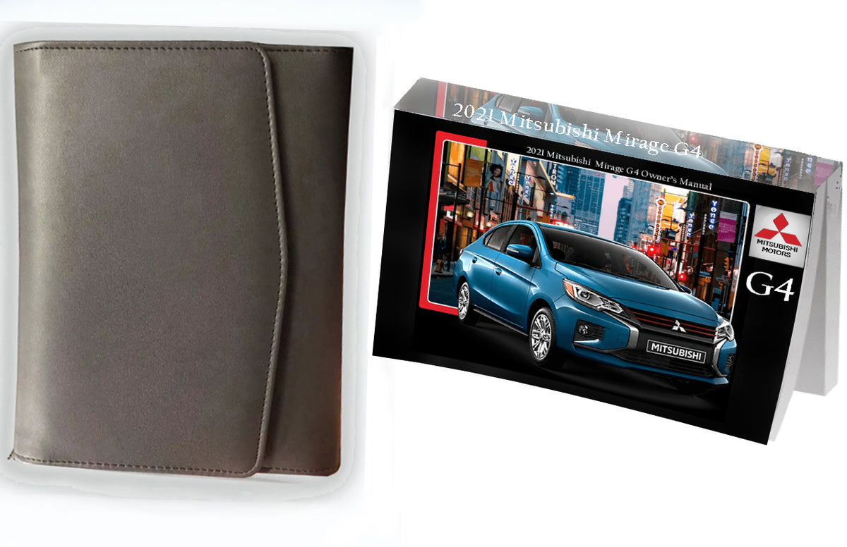 2021 Mitsubishi Mirage G4 Owner Manual Car Glovebox Book – OwnerManual.net