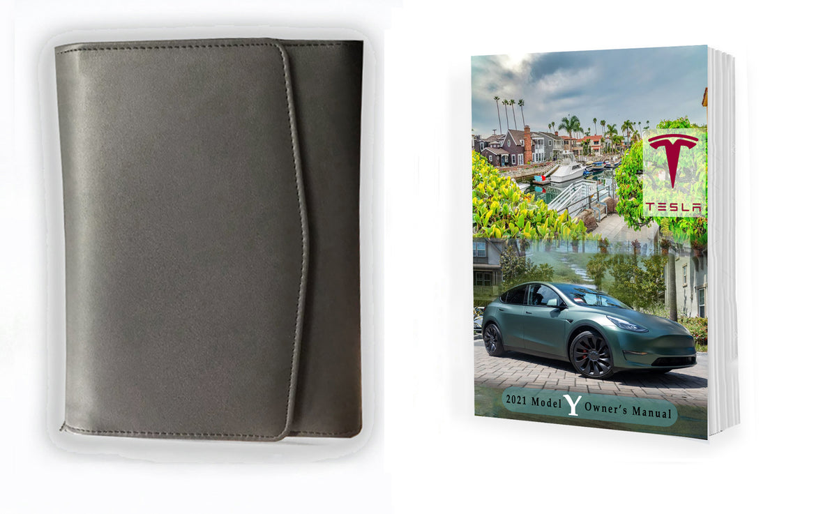 2021 Tesla Model Y Owner Manual Car Glovebox Book – OwnerManual.net