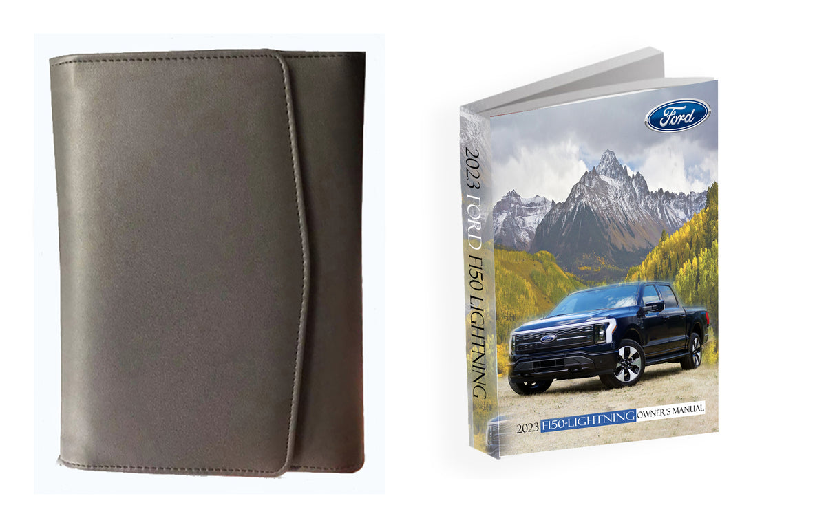 2023 Ford F150 Lightning Owner Manual Car Glovebox Book – OwnerManual.net
