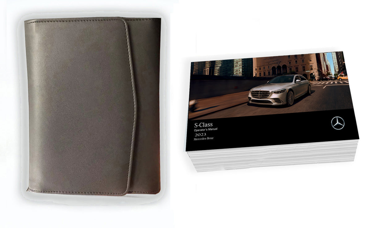 2023 Mercedes-Benz S Class Owner Manual Car Glovebox Book – OwnerManual.net
