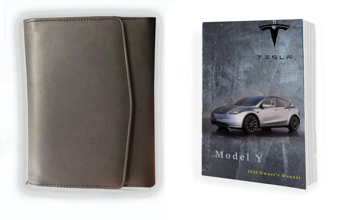 2024 Tesla Model Y Owner Manual Car Glovebox Book – OwnerManual.net