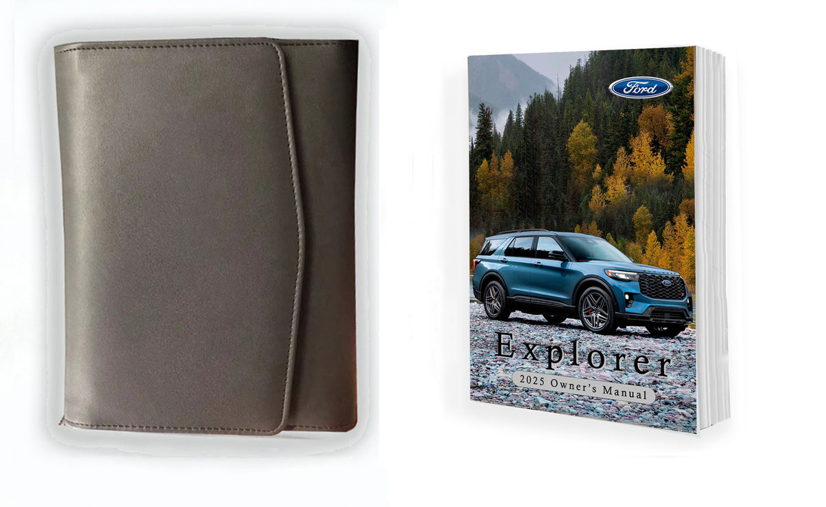 2025 Ford Explorer Owner Manual Car Glovebox Book – OwnerManual.net